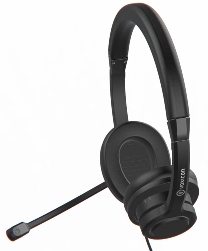 Voxicon USB Teams VX610 ANC Headset Svart (VX-610) | Dustin.se