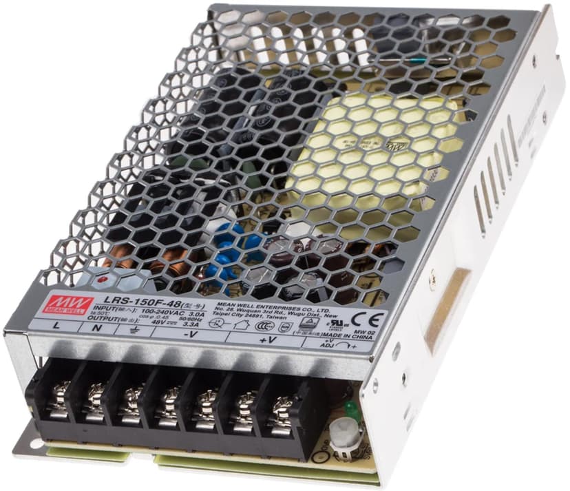 Mean Well Embedded switch mode PSU 250VAC/48VDC 158W enclosed 158W (LRS ...