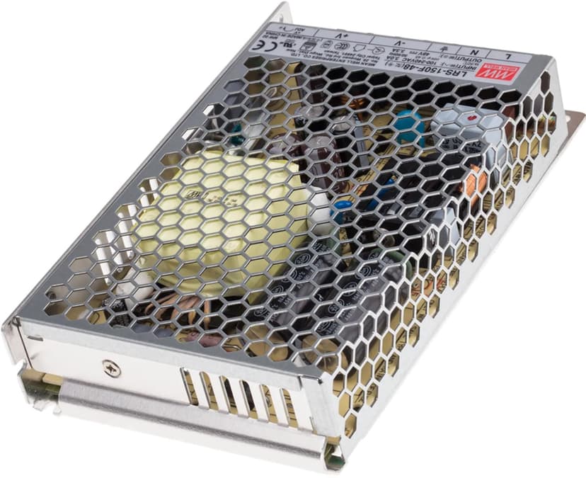 Mean Well Embedded switch mode PSU 250VAC/48VDC 158W enclosed 158W (LRS-150F-48RS) | Dustinhome.se