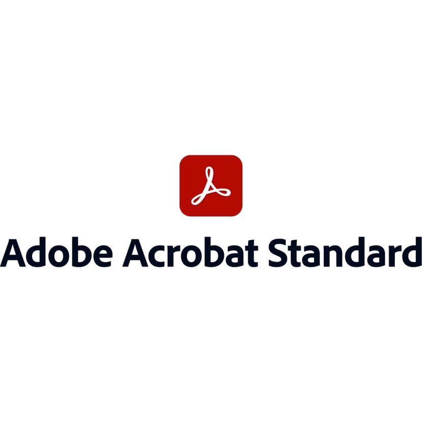 Adobe Acrobat Standard DC for teams 1 år Teamlicensabonnemang - nytt ...