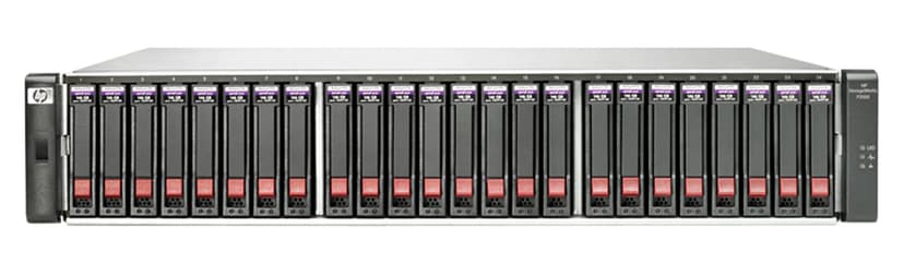 HPE Modular Smart Array P2000 G3 SAS Dual Controller SFF Array System (BV918B) | Dustin.se