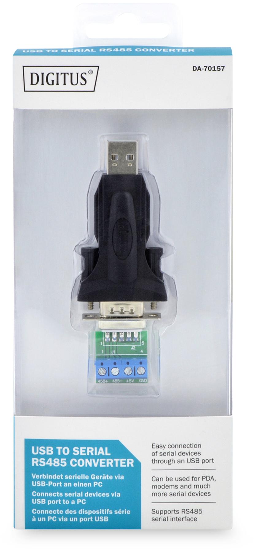 Digitus USB To Serial Adapter USB 2.0 RS-485 (DA-70157) | Dustinhome.se