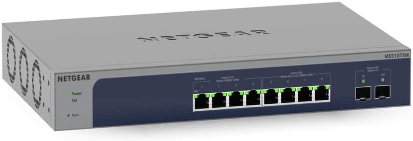 Netgear MS510TXM 8-Port Multi-Gigabit Smart Switch (MS510TXM-100EUS ...