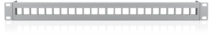 Ubiquiti Patch Panel 24-Port Keystone 1U 19" Grey (UACC-RACK-PANEL-PATCH-BLANK-24) | Dustin.fi