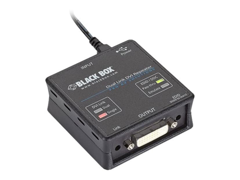 Black Box Dual-Link DVI Repeater (VR-DVI) | Dustin.no