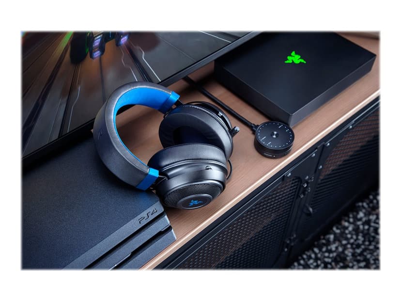 Razer Kraken Wired Gaming Headset Blå, Svart (RZ04-02830500-R3M1 ...
