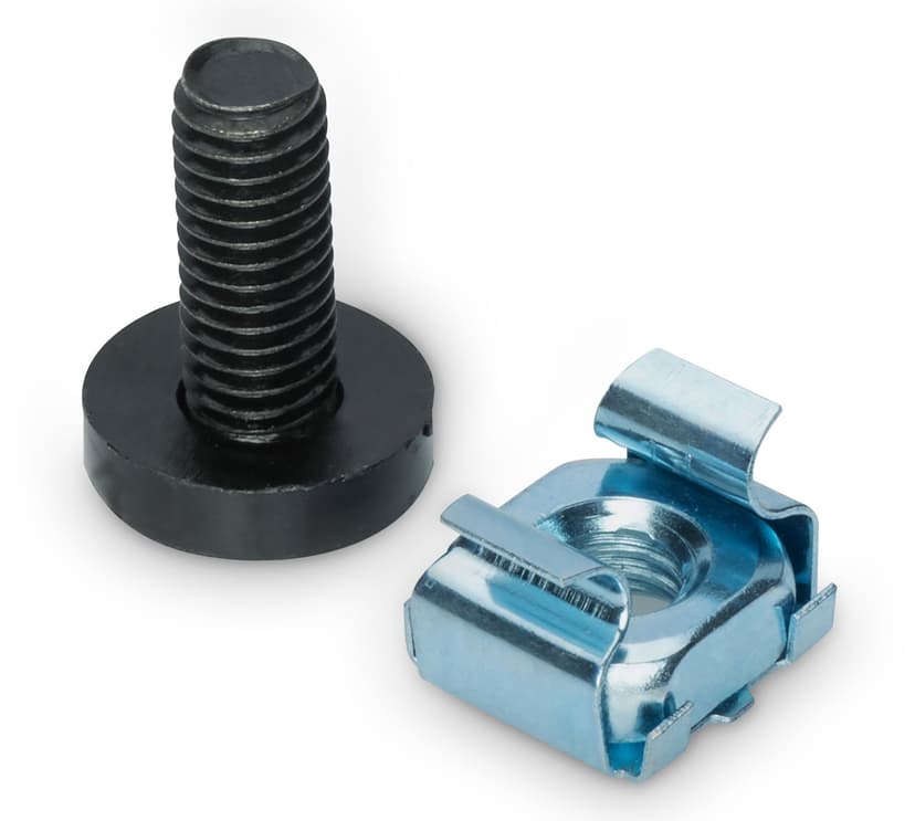 Digitus DN-19 SET Skruer og møtrikker til rack, sort, 50-pak (DN-19 SET ...