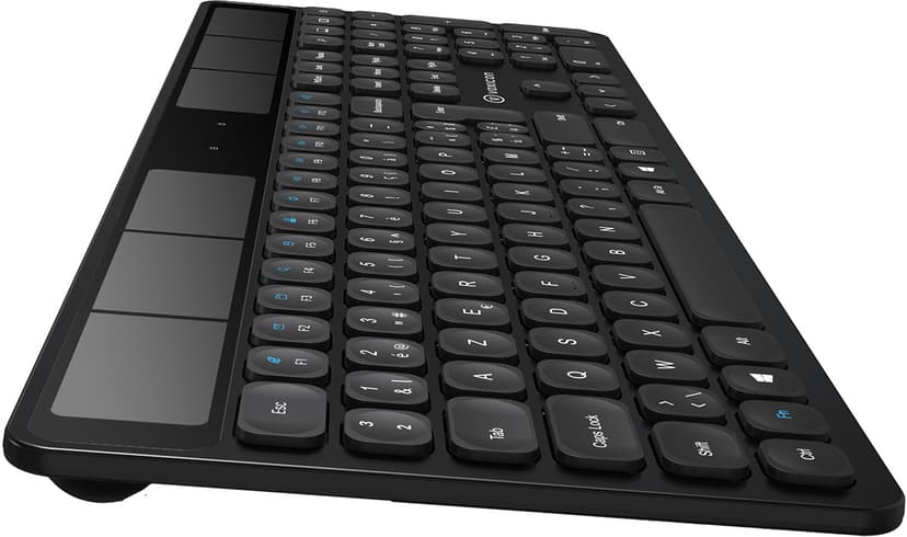 Voxicon Wireless Keyboard SO2WL Black ISO Be Trådløs Belgisk Tastatur ...