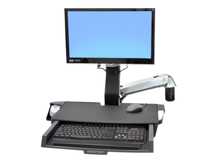 Ergotron StyleView Sit-Stand Combo Arm with Worksurface (45-260-026 ...
