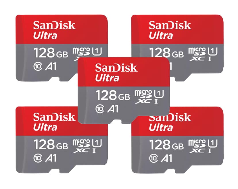 SanDisk Ultra Microsdxc Uhs-i U1 A1 140Mb/s 128Gb #Kit 128GB MicroSDXC ...