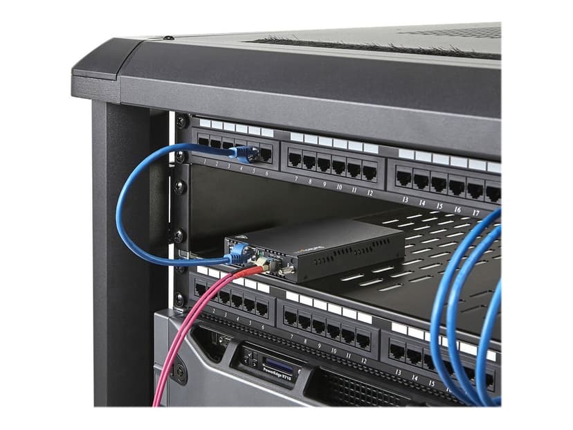 Startech Gigabit Fiber Media Converter SM LC 20Km (ET91000SM20) | Dustin.se Startech Gigabit Fiber Media Converter SM LC 20Km (ET91000SM20) | Dustin.se