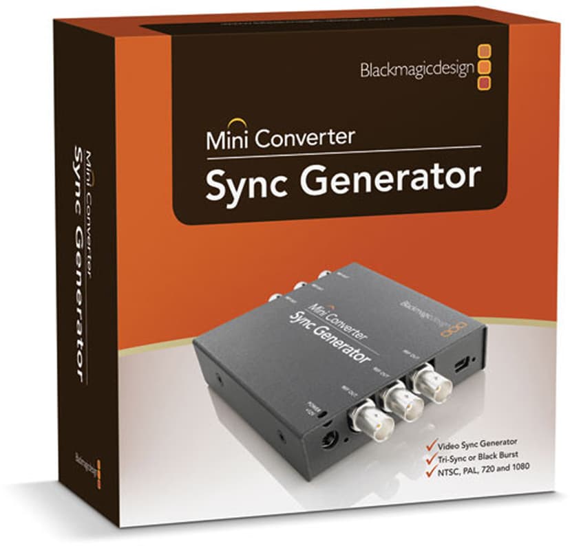 Blackmagic Mini Converter Sync Generator (CONVMSYNC) | Dustin.no