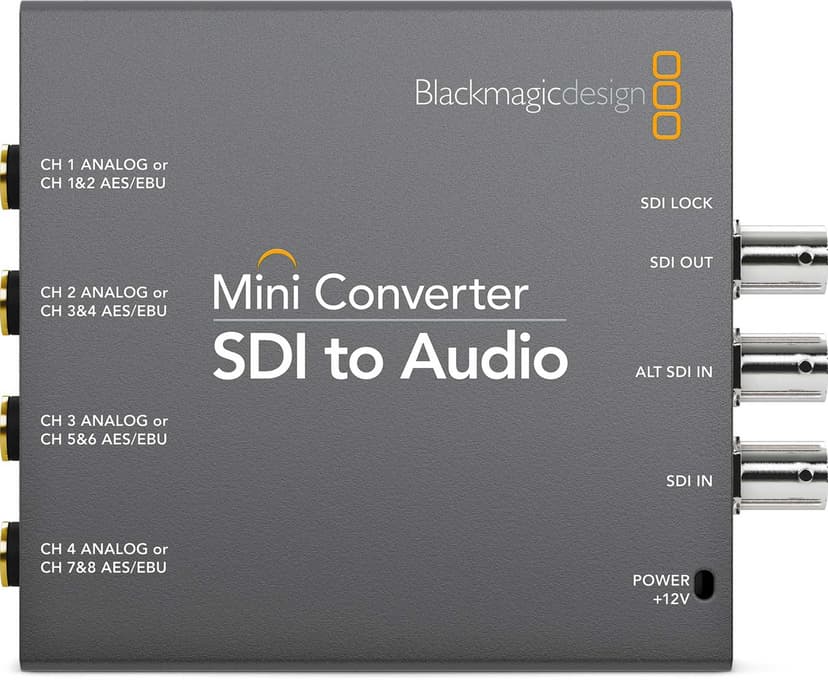 Blackmagic Mini Converter SDI to Audio (CONVMCSAUD) | Dustin.no