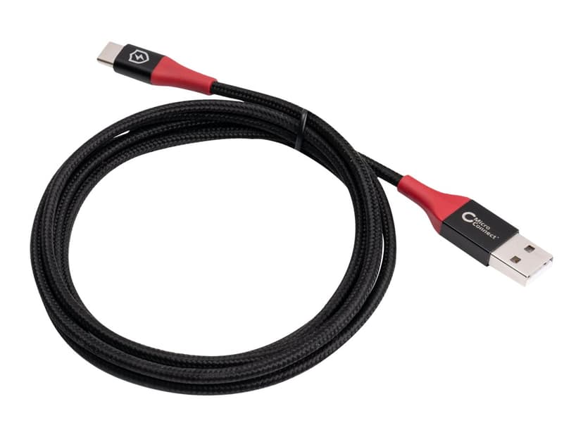 Microconnect USB-A Till USB-C Data Blocker Kabel 1.5m (MC-AUSBC-SC ...
