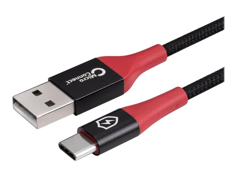 Microconnect USB-A Till USB-C Data Blocker Kabel 1.5m (MC-AUSBC-SC ...