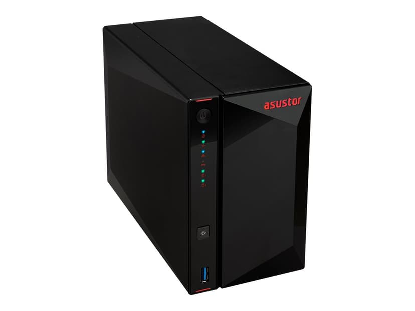 Asustor AS5202T 2-Bay 0TB NAS-server (AS5202T) | Dustin.no