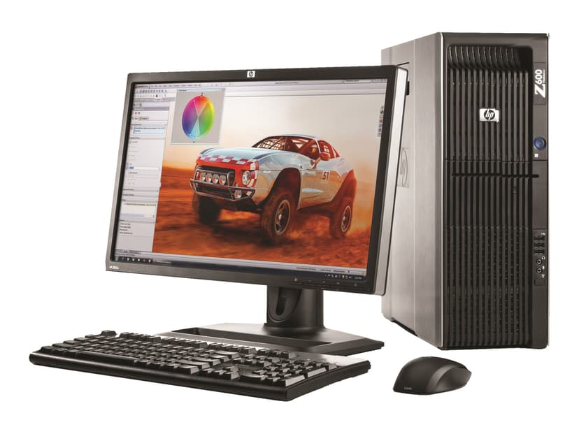 HP Workstation z600 Xeon Xeon 8GB 0.001GB Ingen grafik HDD (KK692ET#UUW ...