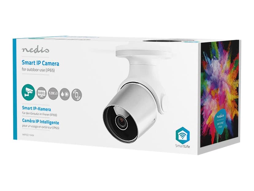 Nedis SmartLife Outdoor WiFi IP-Camera (WIFICO11CWT) | Dustin.se