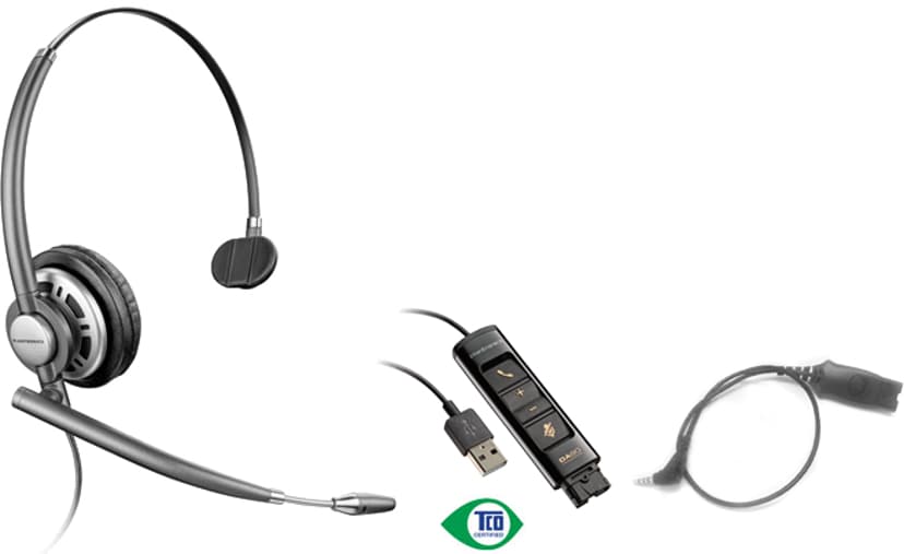Poly EncorePro HW720 - Headset - On-Ear - kabelgebunden