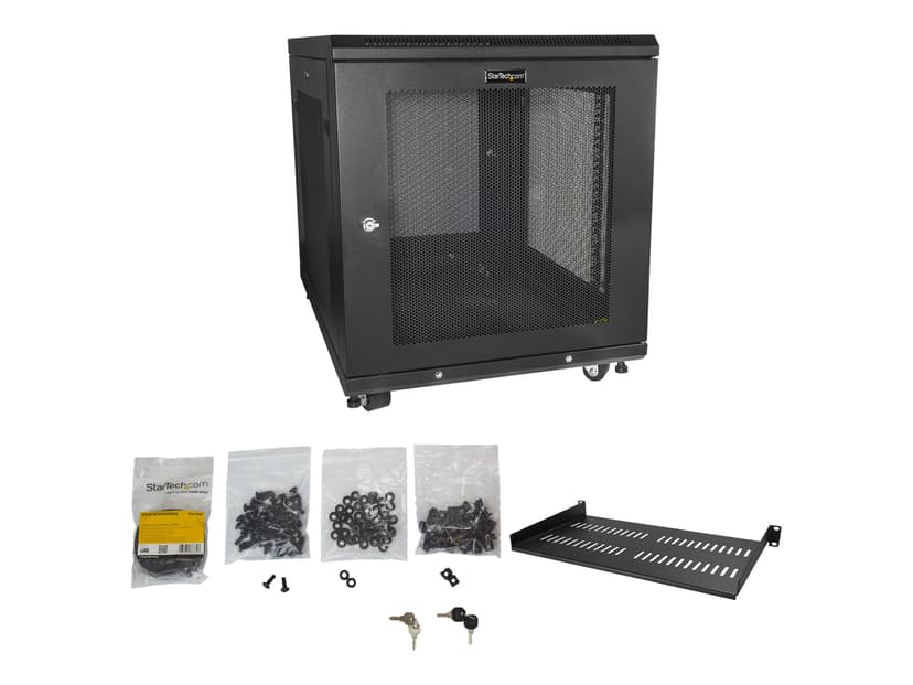 Startech 12U Server Rack Cabinet (RK1233BKM) | Dustin.se