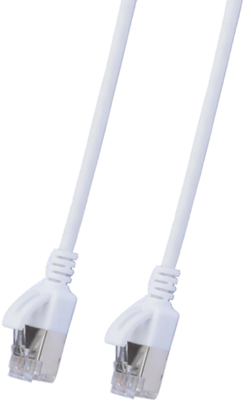 Prokord TP-Cable U/FTP CAT.6A Slim Lszh RJ45 0.5m White RJ-45 RJ-45 CAT ...