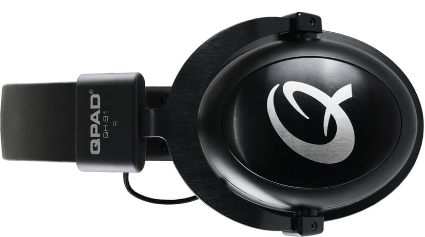 QPAD QH 91 Stereo Gaming Headset Svart (9J.H3593.H91) | Dustinhome.se