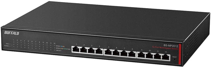 Buffalo BS-MP2012 12-port Multi-gigabit Switch (BS-MP2012-EU) | Dustin.se