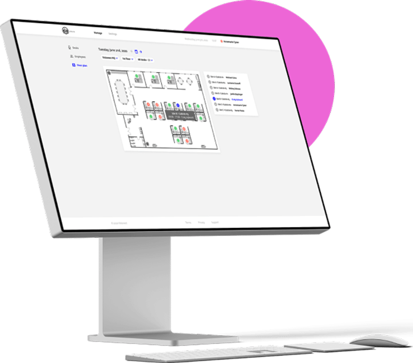 Visionect Joan Desk Booking App 1 Year License (3830065463871 ...