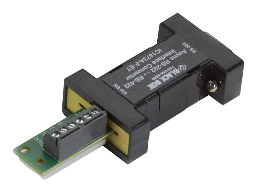 Black Box Async RS-232 to RS-422 Interface Converter | Dustin.com Black Box Async RS-232 to RS-422 Interface Converter | Dustin.com