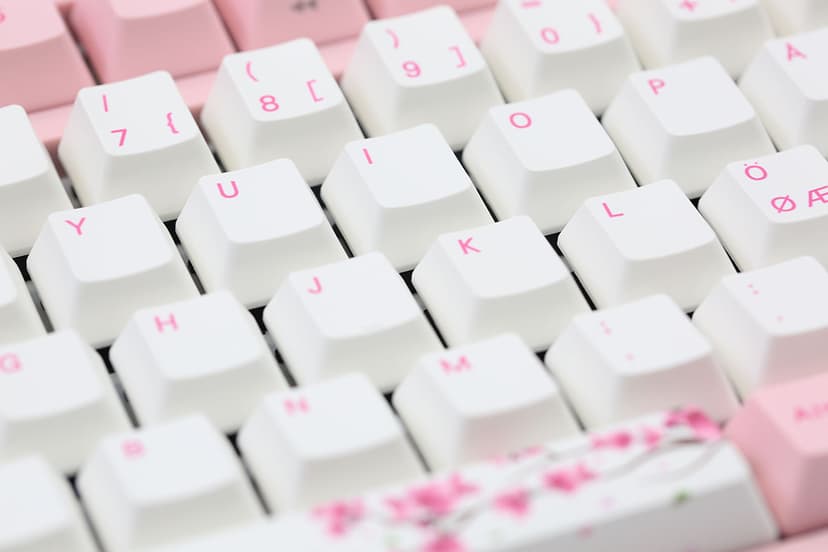 Varmilo VEA88 Sakura V2 MX Silent Red Langallinen, USB Pohjoismaat ...