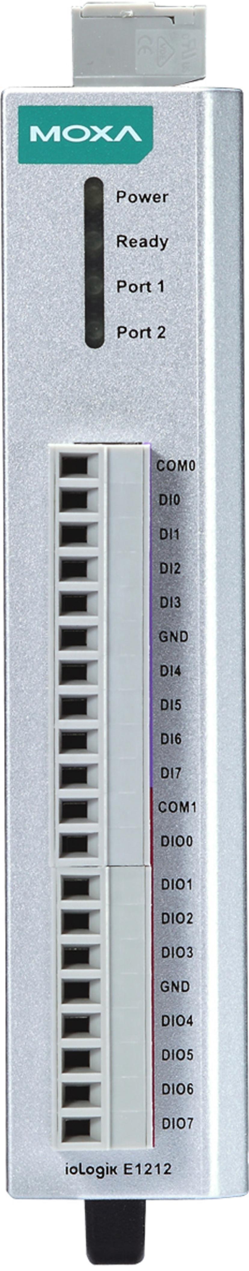 Moxa IoLogik E1212 8-Port I/O Module | Dustin.dk