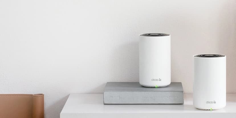 TP-Link Deco XE75 WiFi 6E AXE5400 Mesh Router 2-pakkaus | Dustin.fi