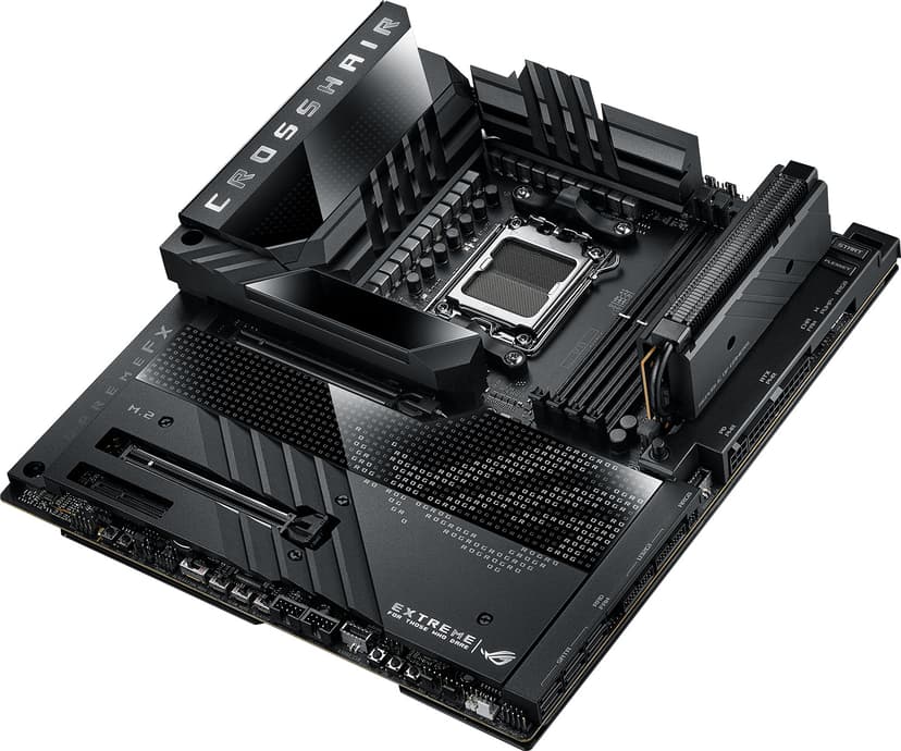 ASUS ROG CROSSHAIR X670E EXTREME Wi Fi Ut kad ATX Moderkort Dustin se asus-rog-crosshair-x670e-extreme-wi-fi-ut-kad-atx-moderkort-dustin-se