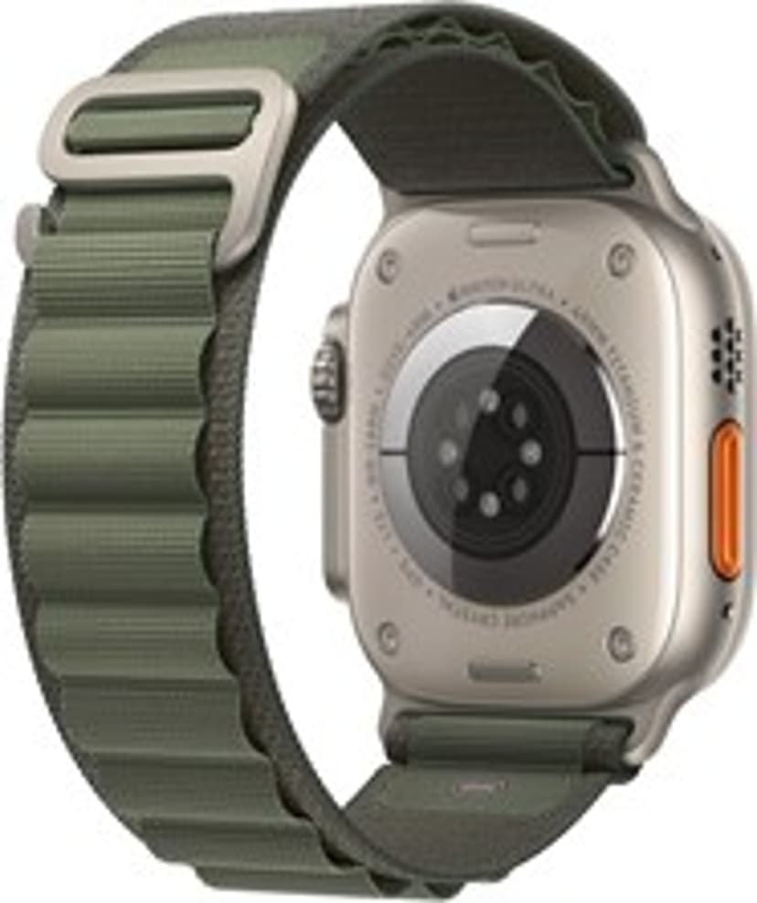 Apple Watch Ultra GPS Cellular 49mm Titanium Case With Green Alpine Apple Watch Ultra GPS Cellular 49mm Titanium Case With Green Alpine
