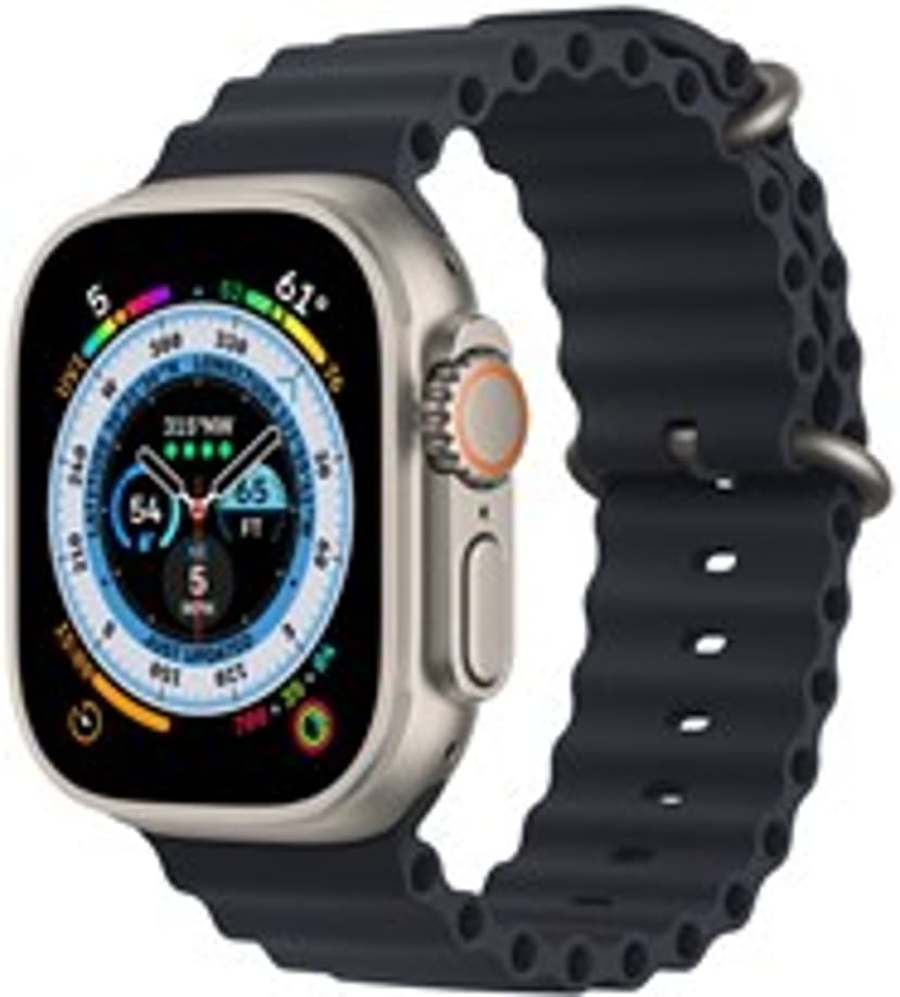 Apple Watch Ultra GPS Cellular 49mm Titanium Case With Midnight