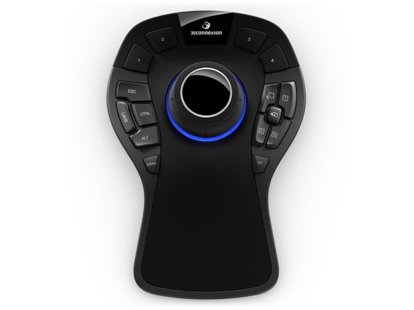 3DConnexion SpaceMouse Pro Kabelansluten 3D-mus | Dustin.se